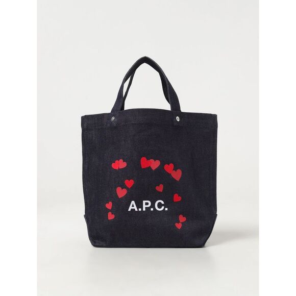 A.P.C. | Bags | Apc Tote Bags Woman Blue | Poshmark
